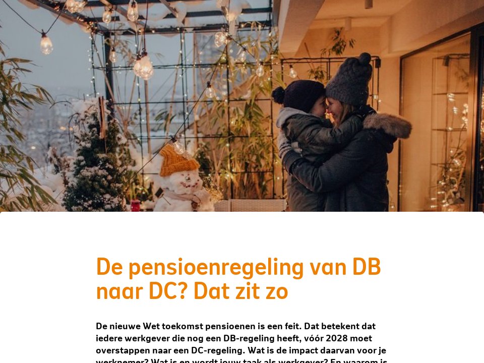 Van DB naar DC - Werkgevermagazine DB december 2023
